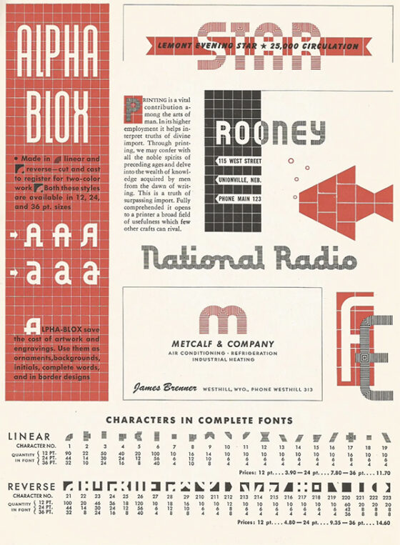 Circle Square Triangle - Modular Printing | Letterpress Workers