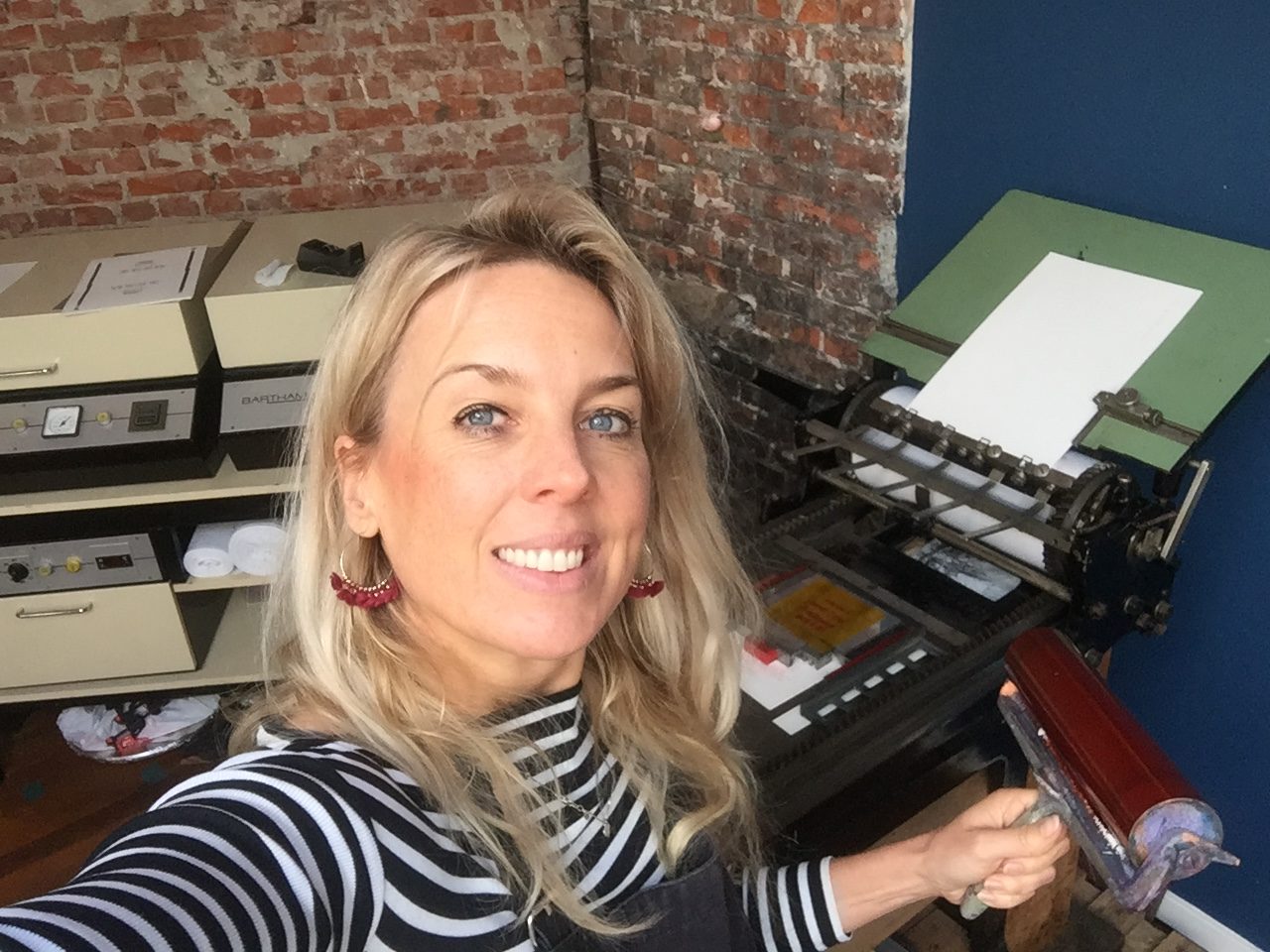 Eva | studio In My Back Yard | Letterpress Workers