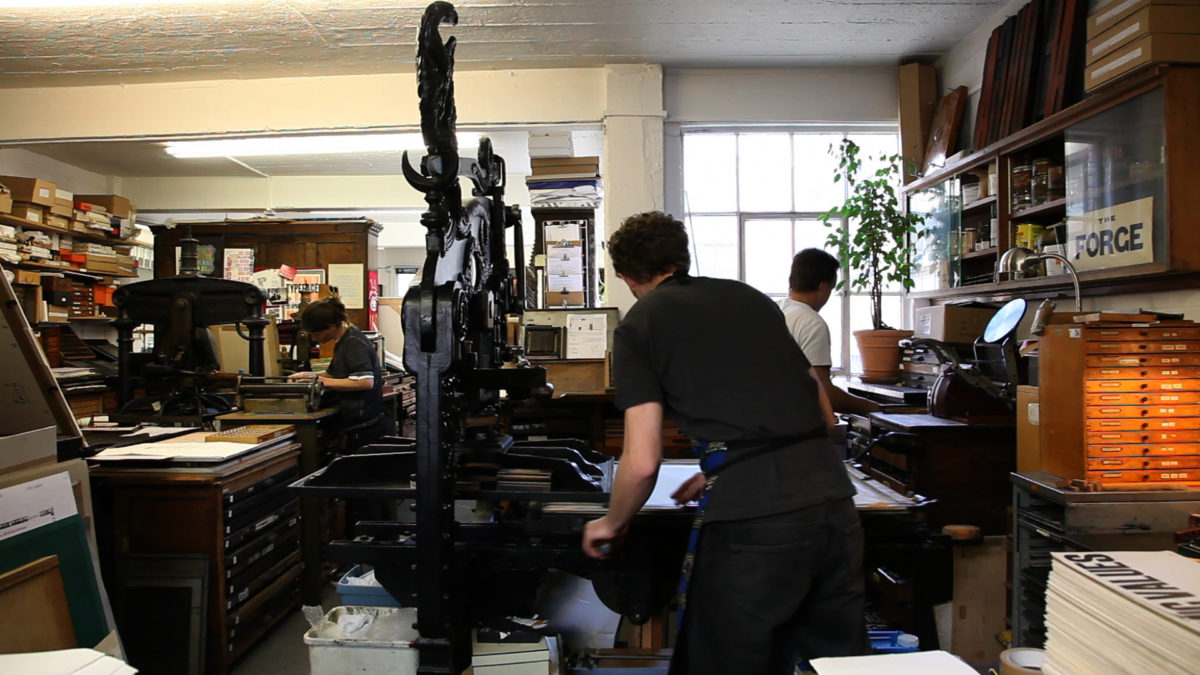 Graham Bignell | New North Press | Letterpress Workers